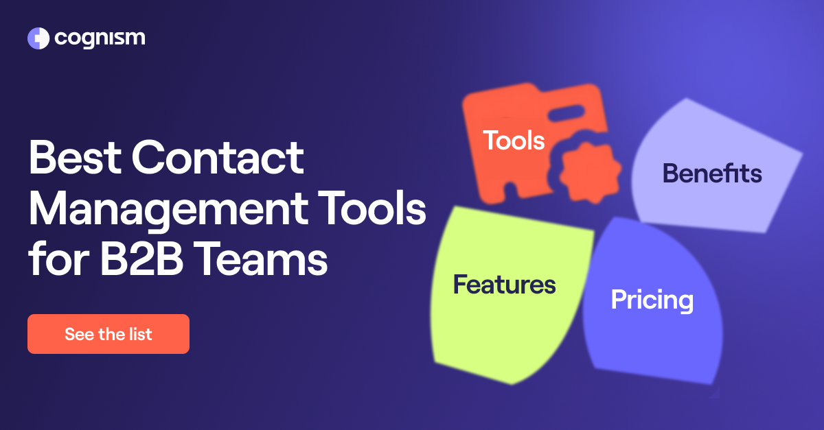 Contact Management Tools: 20 Best Solutions for 2026